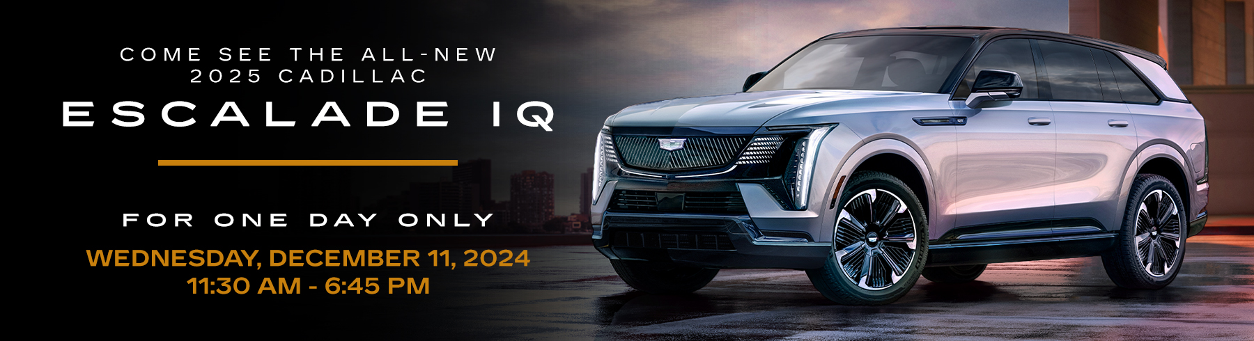 2025 Cadillac Escalade IQ Event | Chantilly, VA, Cadillac Dealership